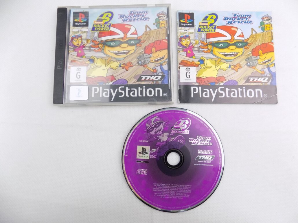 Mint Disc Playstation 1 Ps1 Rocket Power Team Rocket Rescue - Inc ...