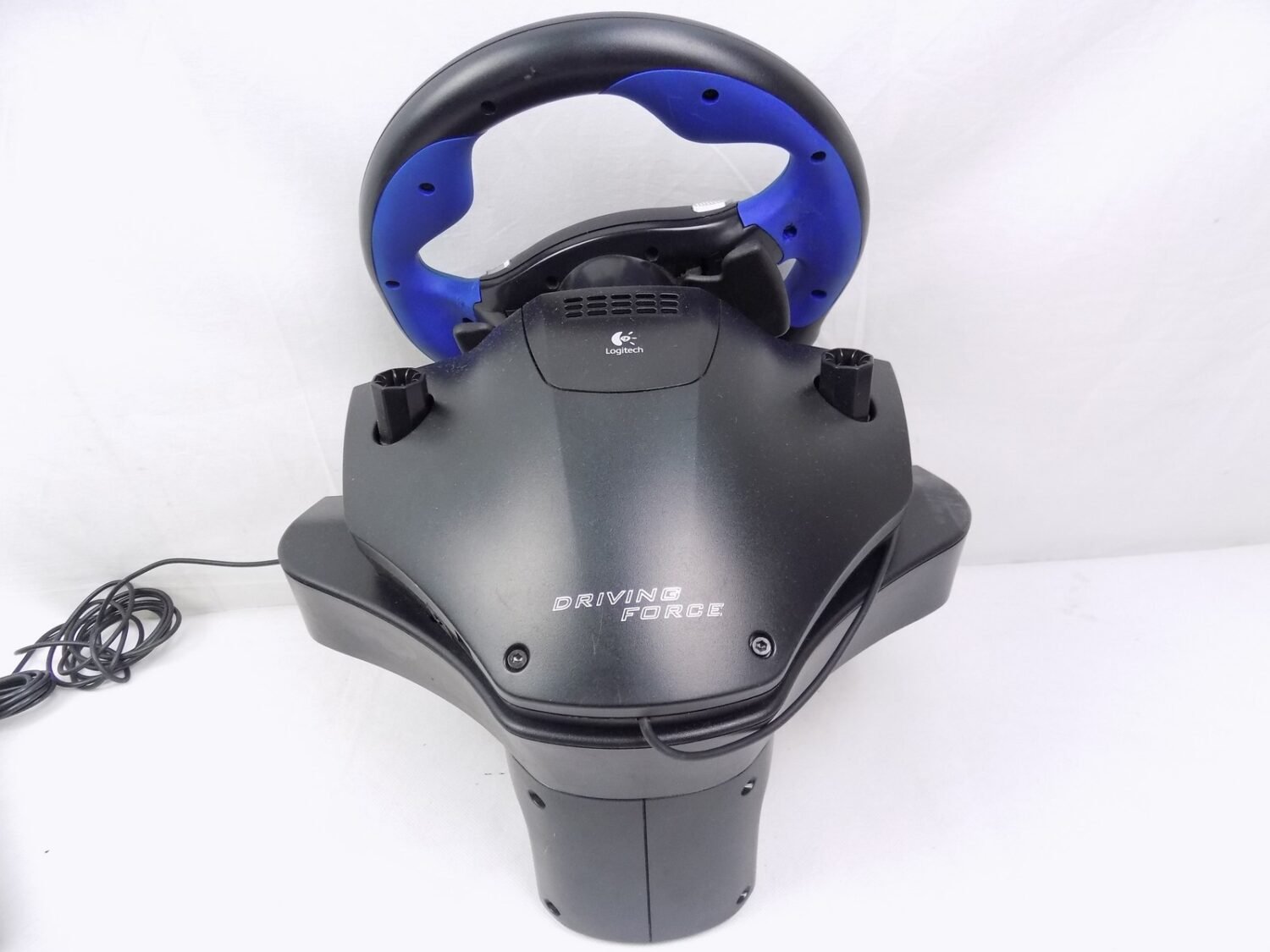 Playstation 2 PS2 Logitech Driving Force Racing Wheel + Pedals ...