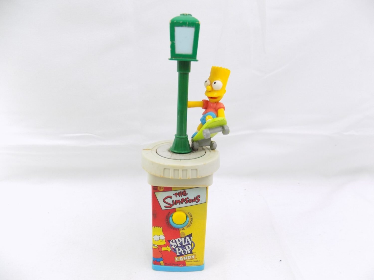 The Simpsons Bart Simpson Spin Pop Candy Holder - Starboard Games