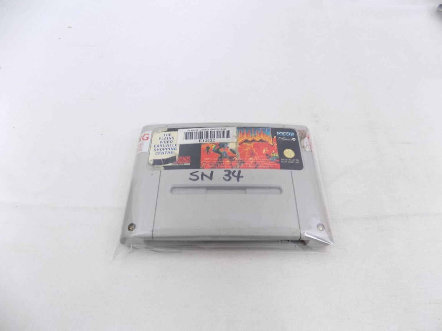 Nintendo Super Nintendo Doom - PAL - Grade B - Starboard Games
