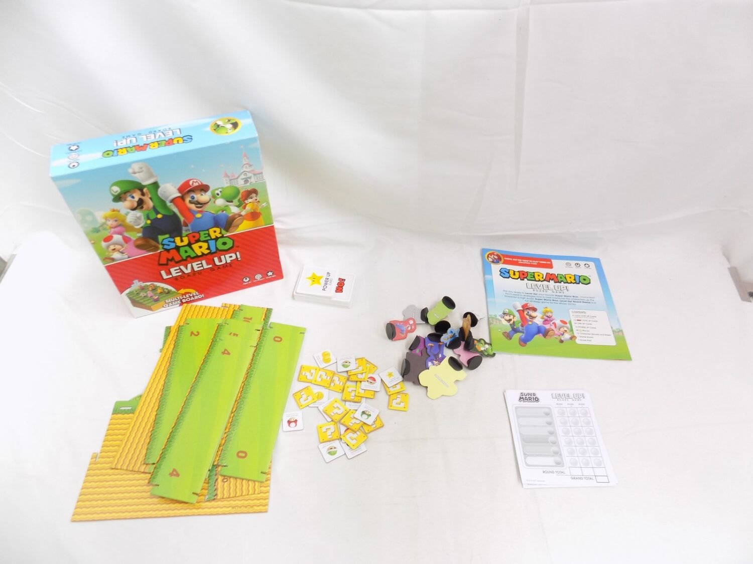 Boxed Like New Super Mario Level Up! Board Game - Starboard Games