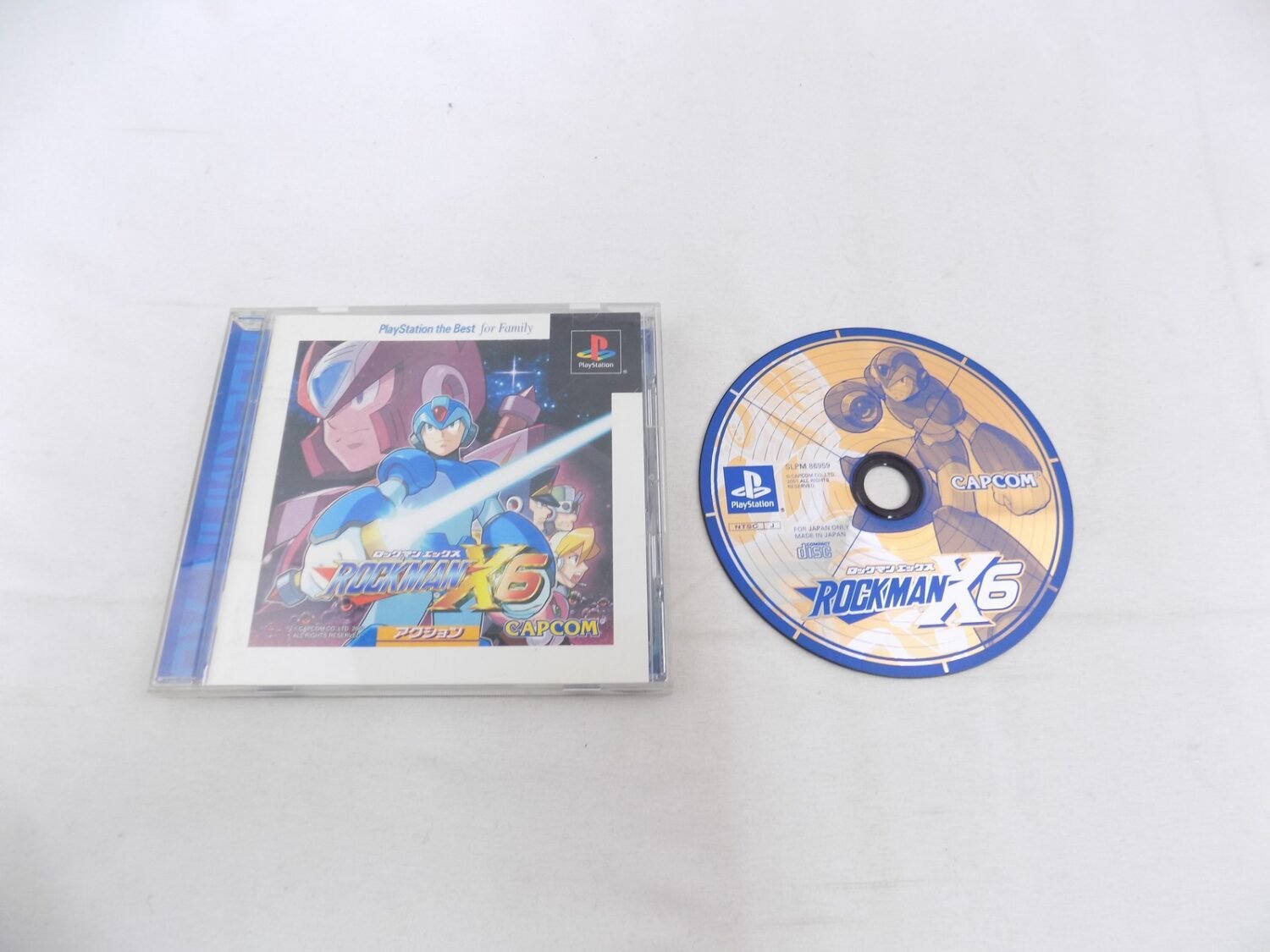 Mint Disc Playstation 1 Ps1 Rockman X6 Japanese /2 - Starboard Games