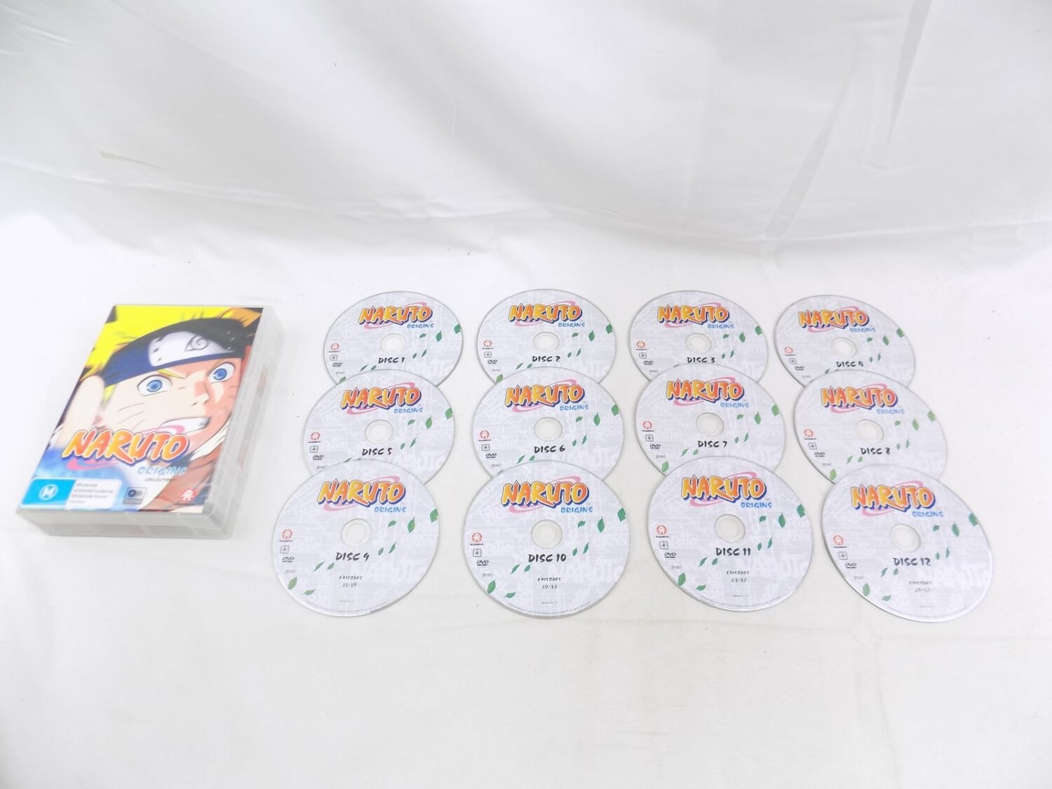 Mint Disc Naruto Origins Collection 1 DVD - Starboard Games