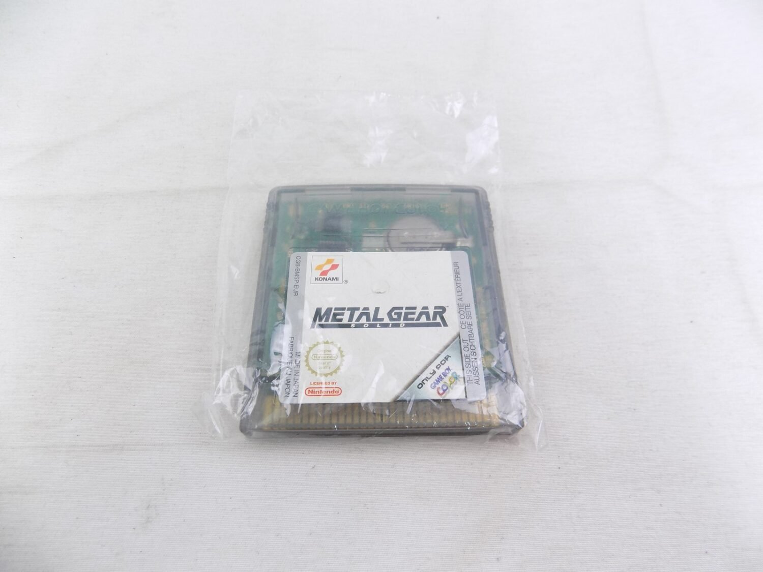 Gameboy Color Metal Gear Solid - Grade A - Starboard Games