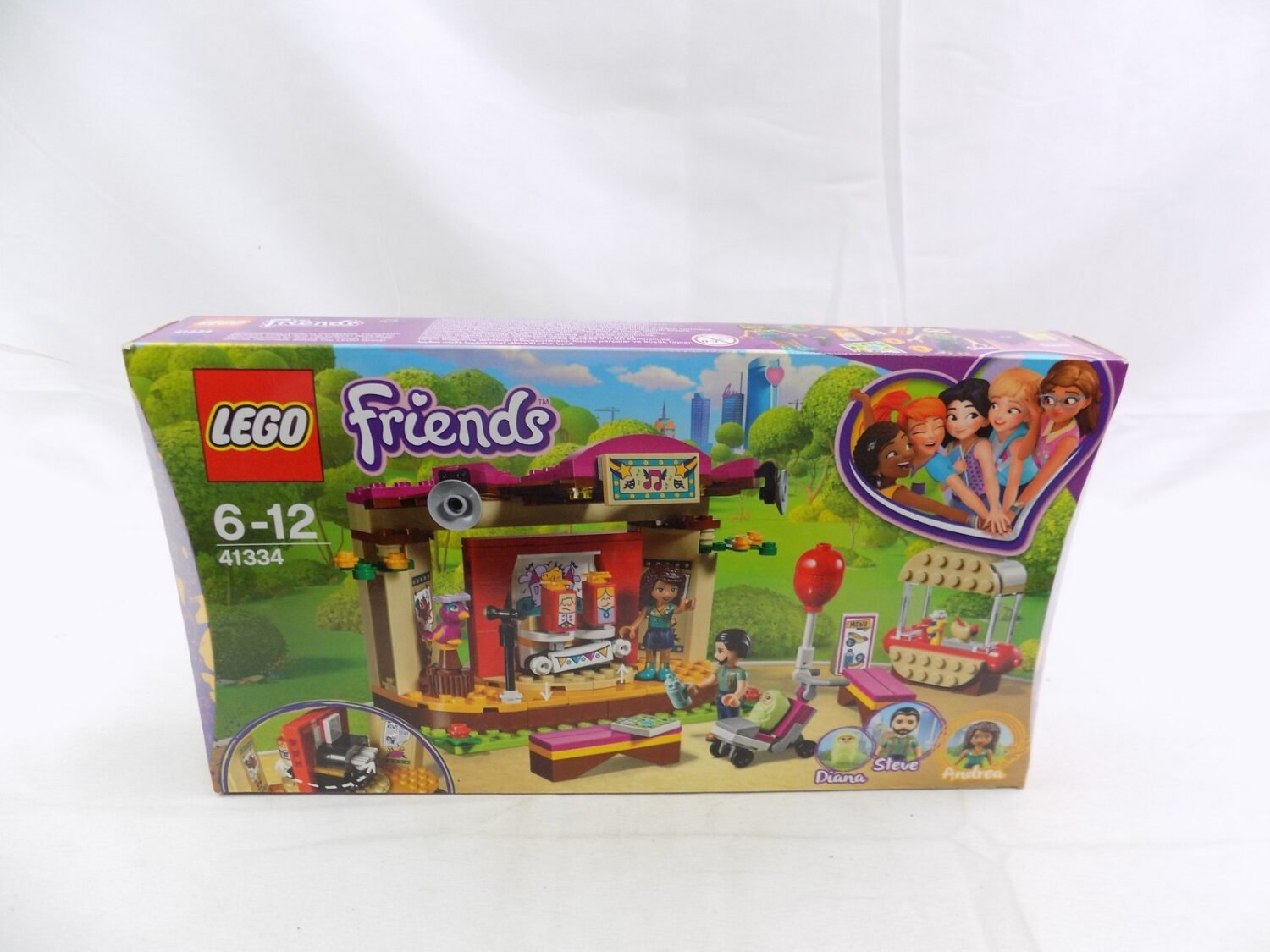 Brand New and Sealed Lego Friends Andrea's Park Performance 41334 ...