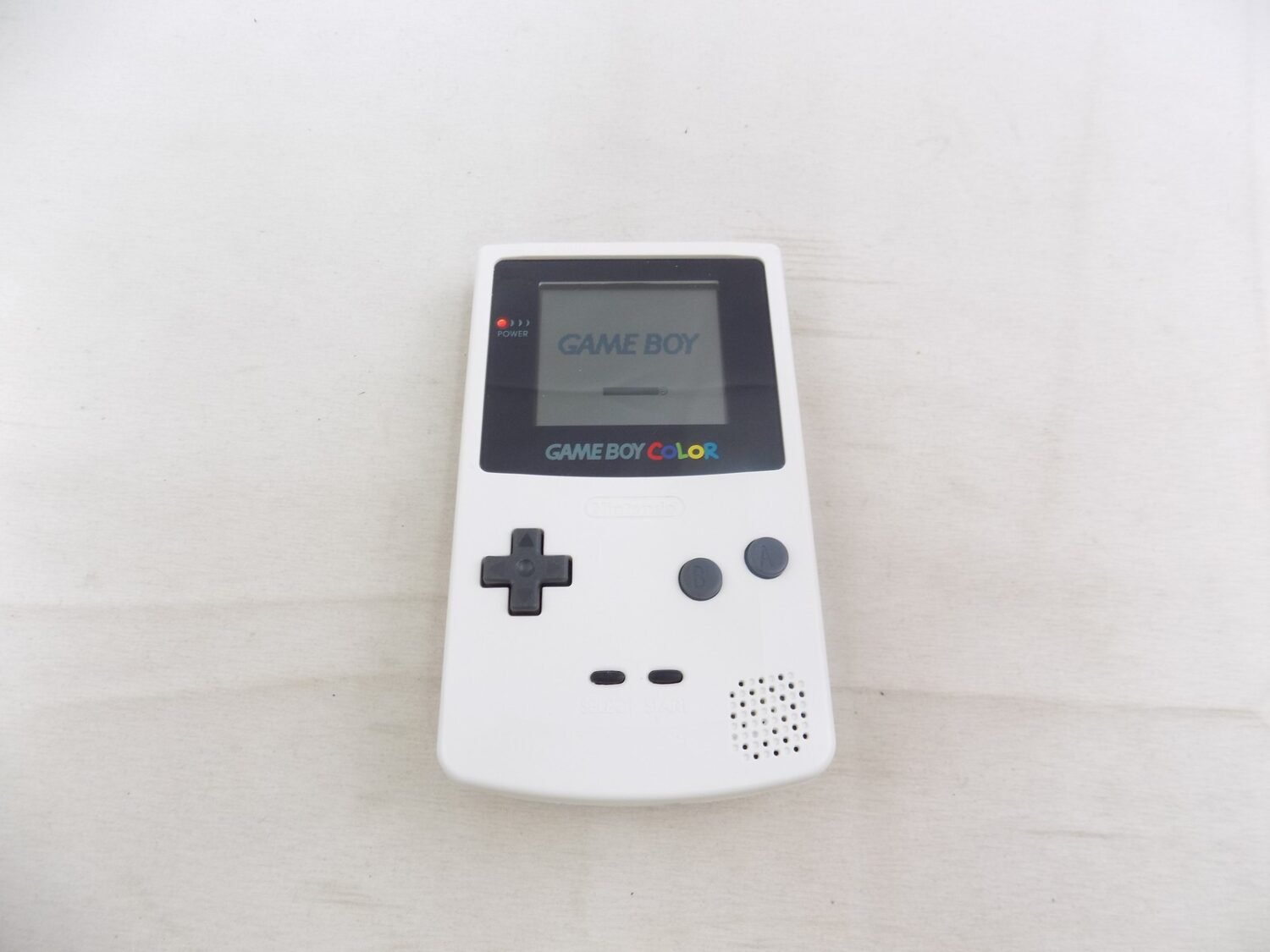 Like New Gameboy Color Game Boy Color Snow White Handheld Console ...