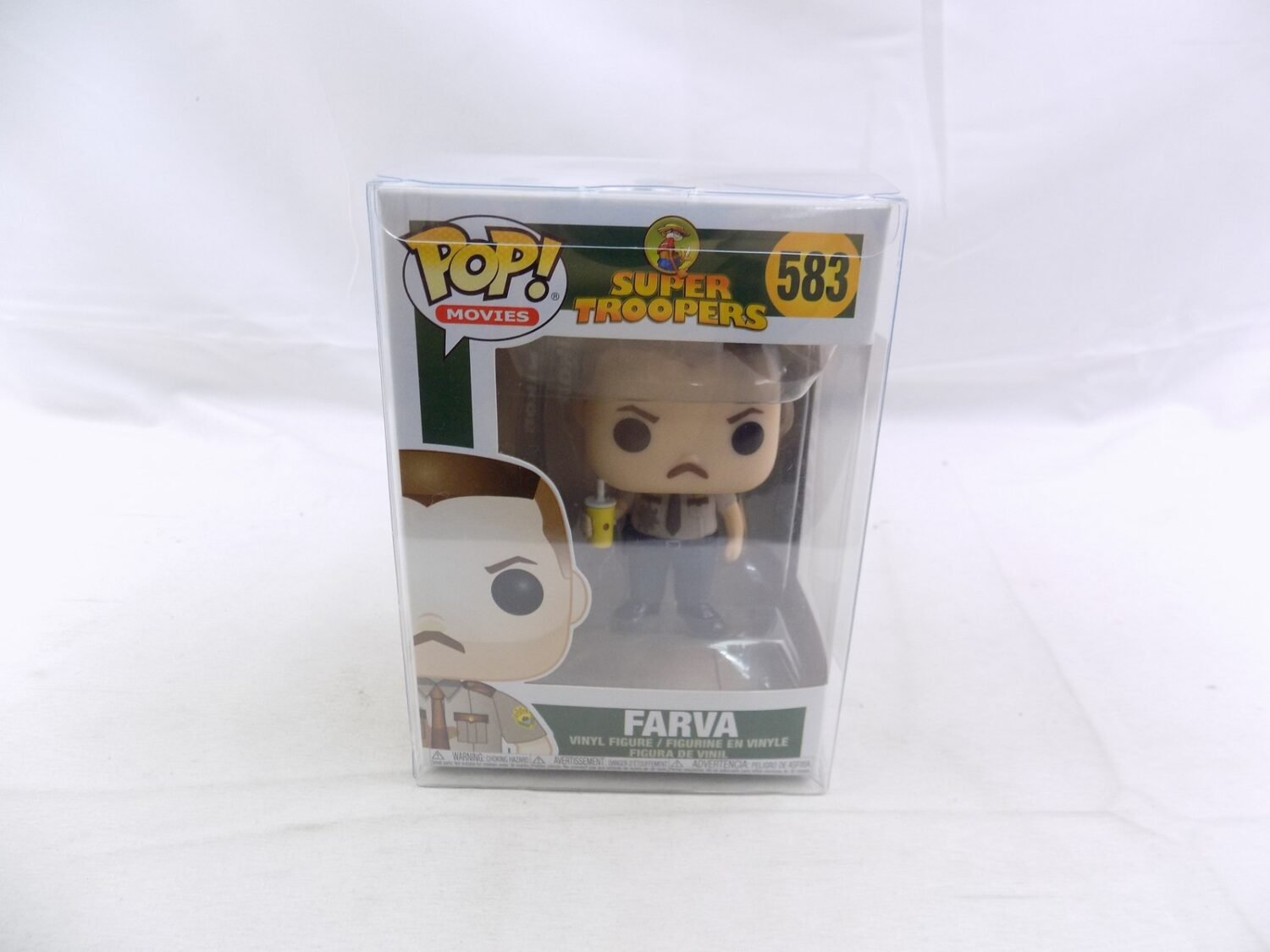 Brand New Farva 583 Super Troopers Funko Pop Figure - Starboard Games
