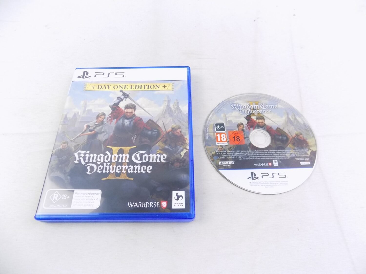 Mint Disc Playstation 5 Ps5 Kingdom Come Deliverance II Day One Edition ...