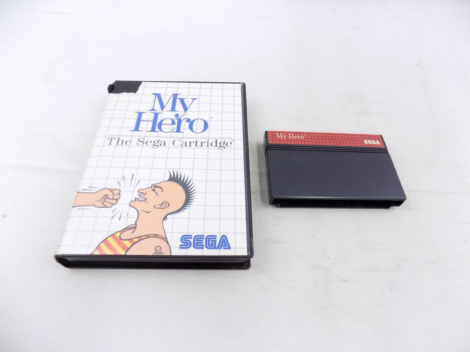 Boxed Sega Master System My Hero - No Manual - Starboard Games