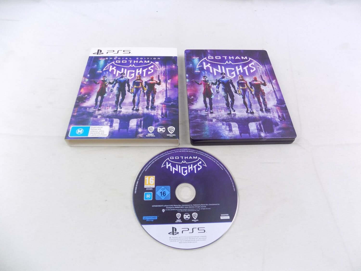 Mint Disc Playstation 5 Ps5 Gotham Knights Special Edition - Starboard ...