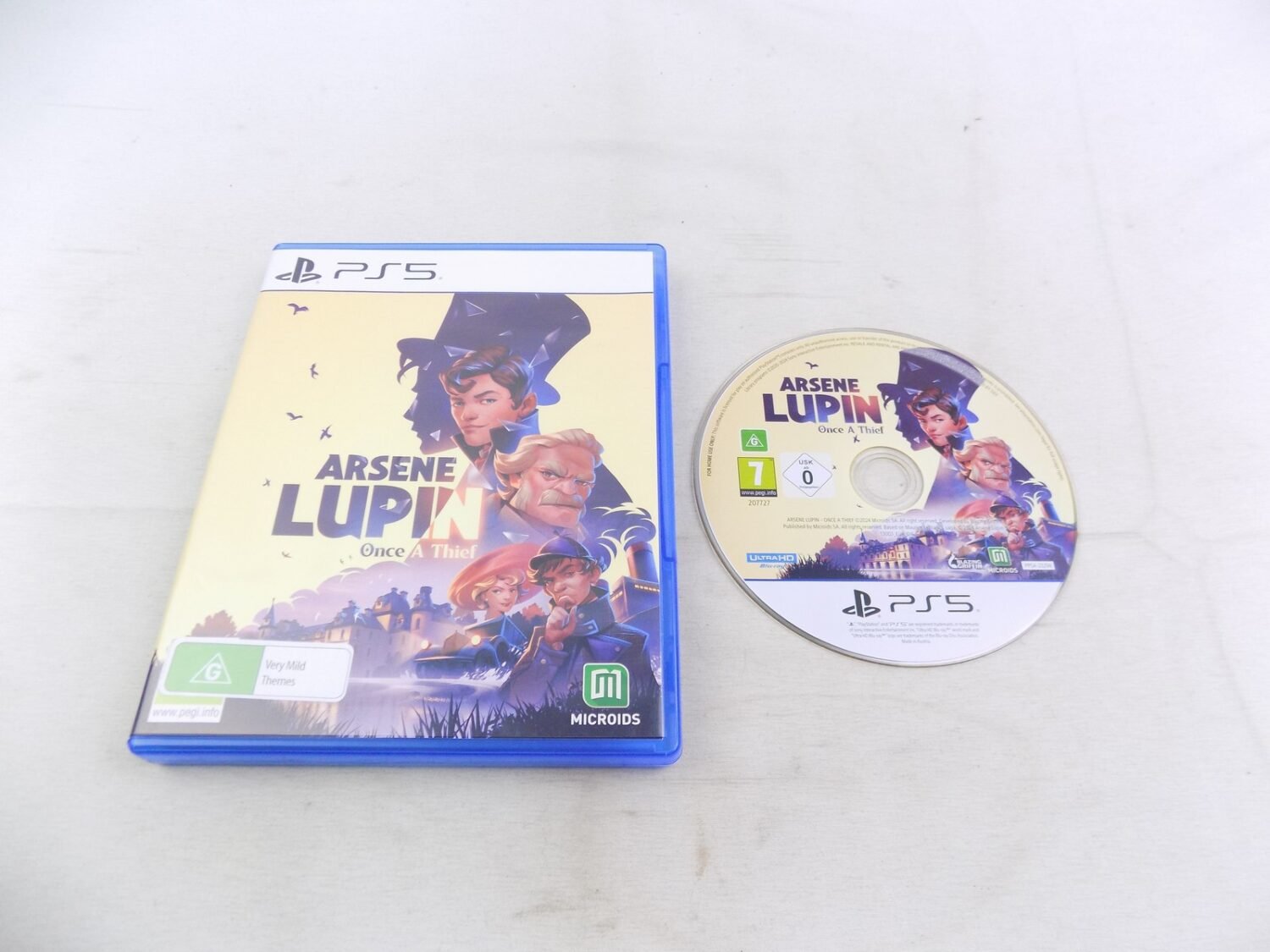 Mint Disc Playstation 5 Ps5 Arsene Lupin Once A Thief - Starboard Games