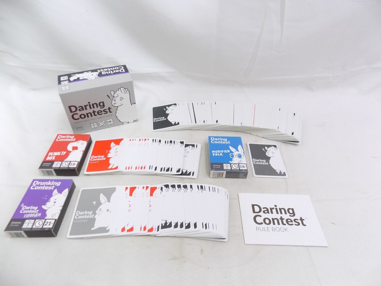 Boxed Like New Daring Contest Card Game with Penalty Box, Drunking ...