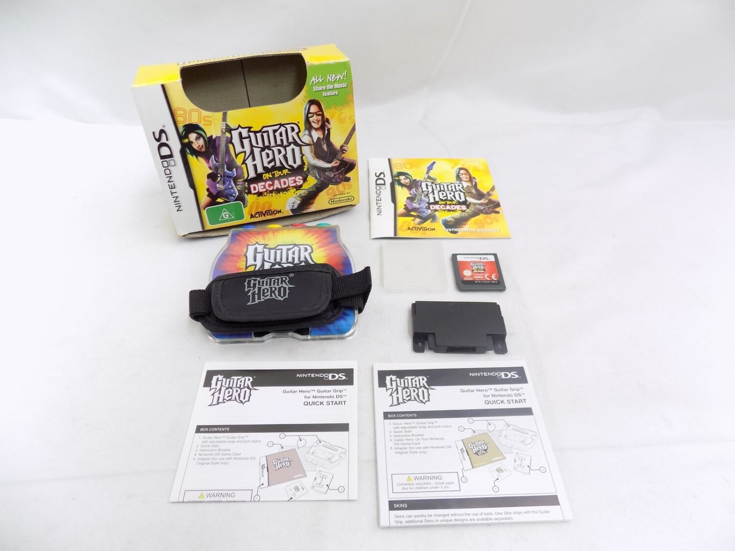 Nintendo DS Guitar Hero On Tour Decades Box Set - Starboard Games